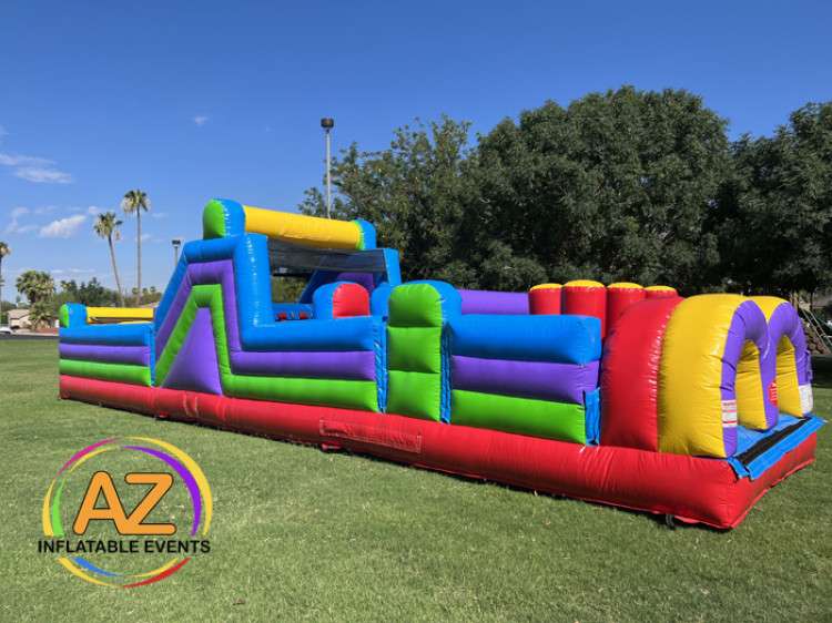 Ninja Run 135′ Obstacle Course (A, B, C & D) - AZ Inflatable Events
