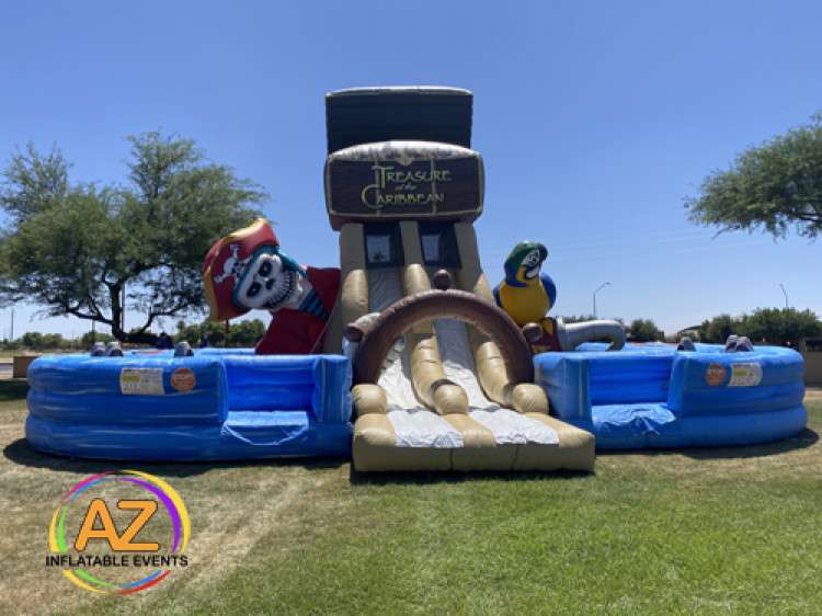 Pirate Cove Obstacle Course - AZ Inflatable Events