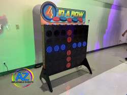 Giant LED Connect 4 Game - AZ Inflatable Events