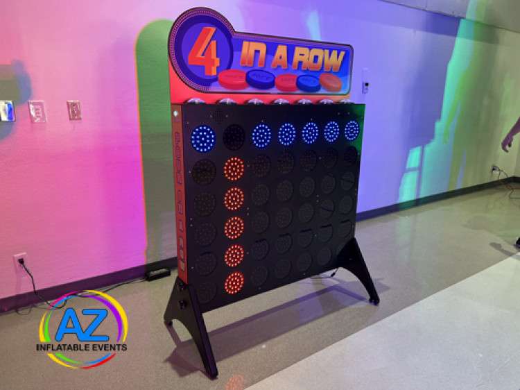 Giant LED Connect 4 Game - AZ Inflatable Events