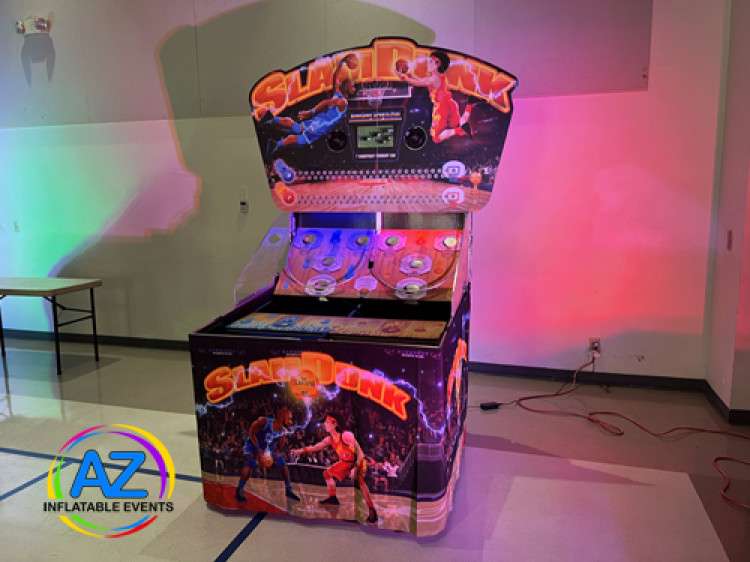 Slam Dunk Bounce A Ball Arcade Game - AZ Inflatable Events