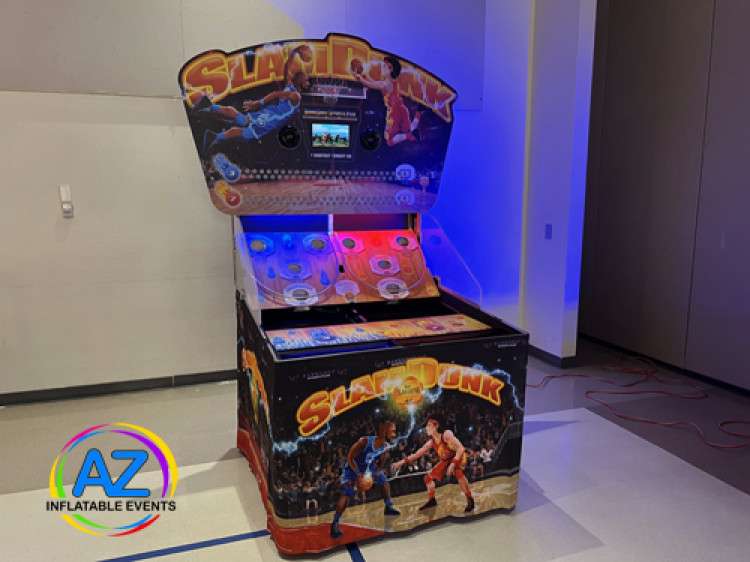 Slam Dunk Bounce A Ball Arcade Game - AZ Inflatable Events