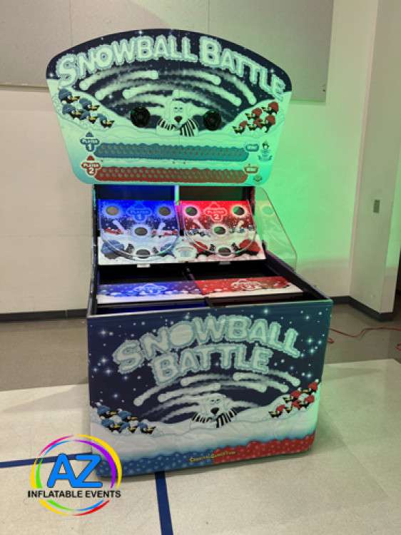 Snowball Battle Bounce A Ball Arcade Game - AZ Inflatable Events