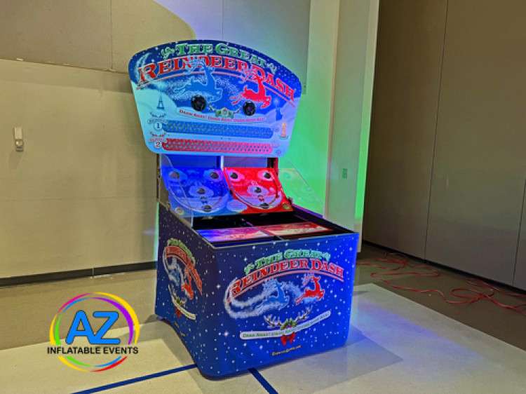Reindeer Bounce A Ball Arcade Game - AZ Inflatable Events