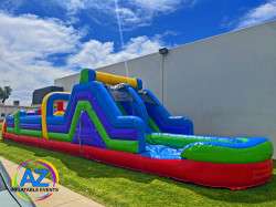 Ninja Water Obstacle Course - AZ Inflatable Events