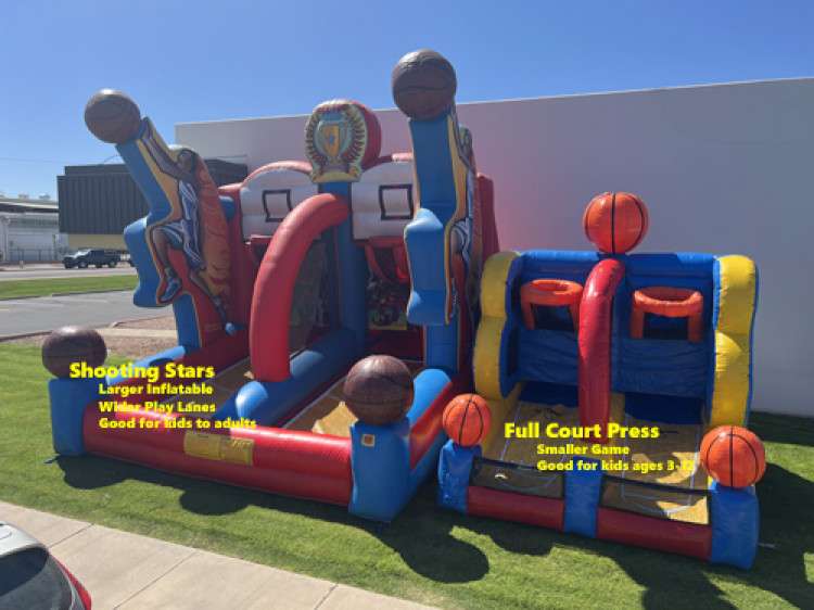 Full Court Press Basketball Game - AZ Inflatable Events