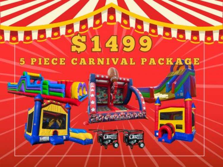 5 Piece Carnival Package - AZ Inflatable Events